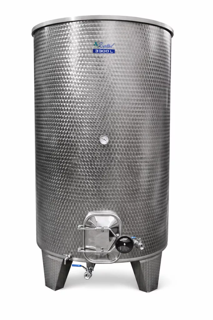 Tank Zottel (6.1) fermenter, with floating lid 600 liters, w